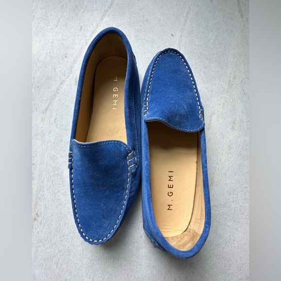 M. Gemi | Shoes | M Gemi Felize Saddle Suede Loafer Driving Shoes ...
